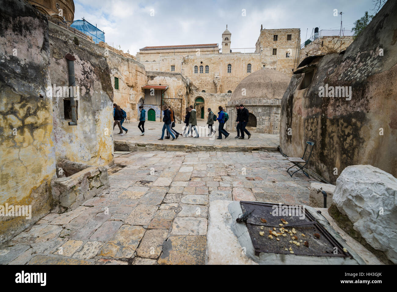 Ethiopian Coptic Monastery, Jerusalem, Israel Stock Photo - Alamy