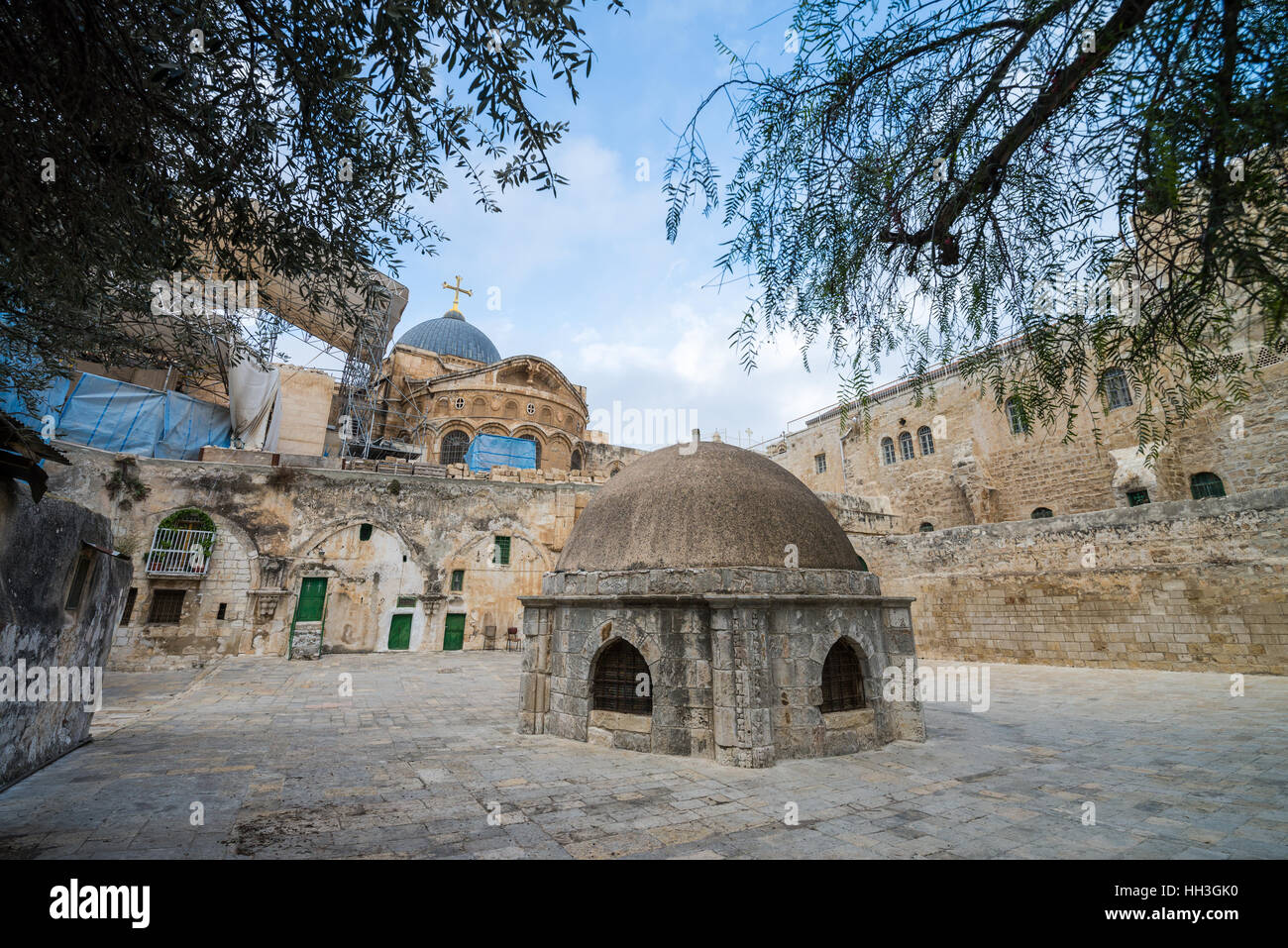 Ethiopian Coptic Monastery, Jerusalem, Israel Stock Photo - Alamy