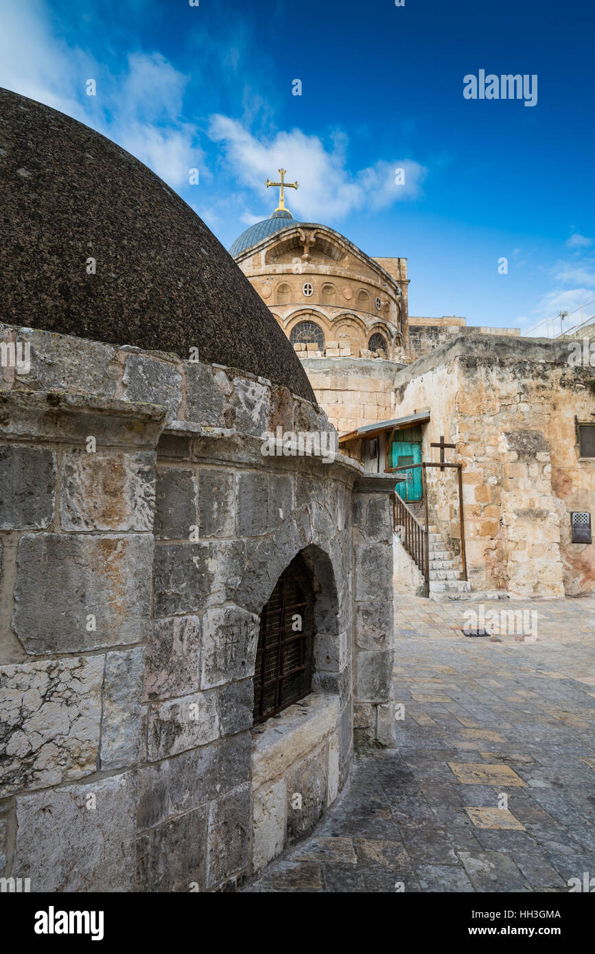 Ethiopian Coptic Monastery, Jerusalem, Israel Stock Photo - Alamy