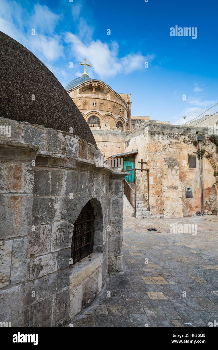 Ethiopian Coptic Monastery, Jerusalem, Israel Stock Photo - Alamy