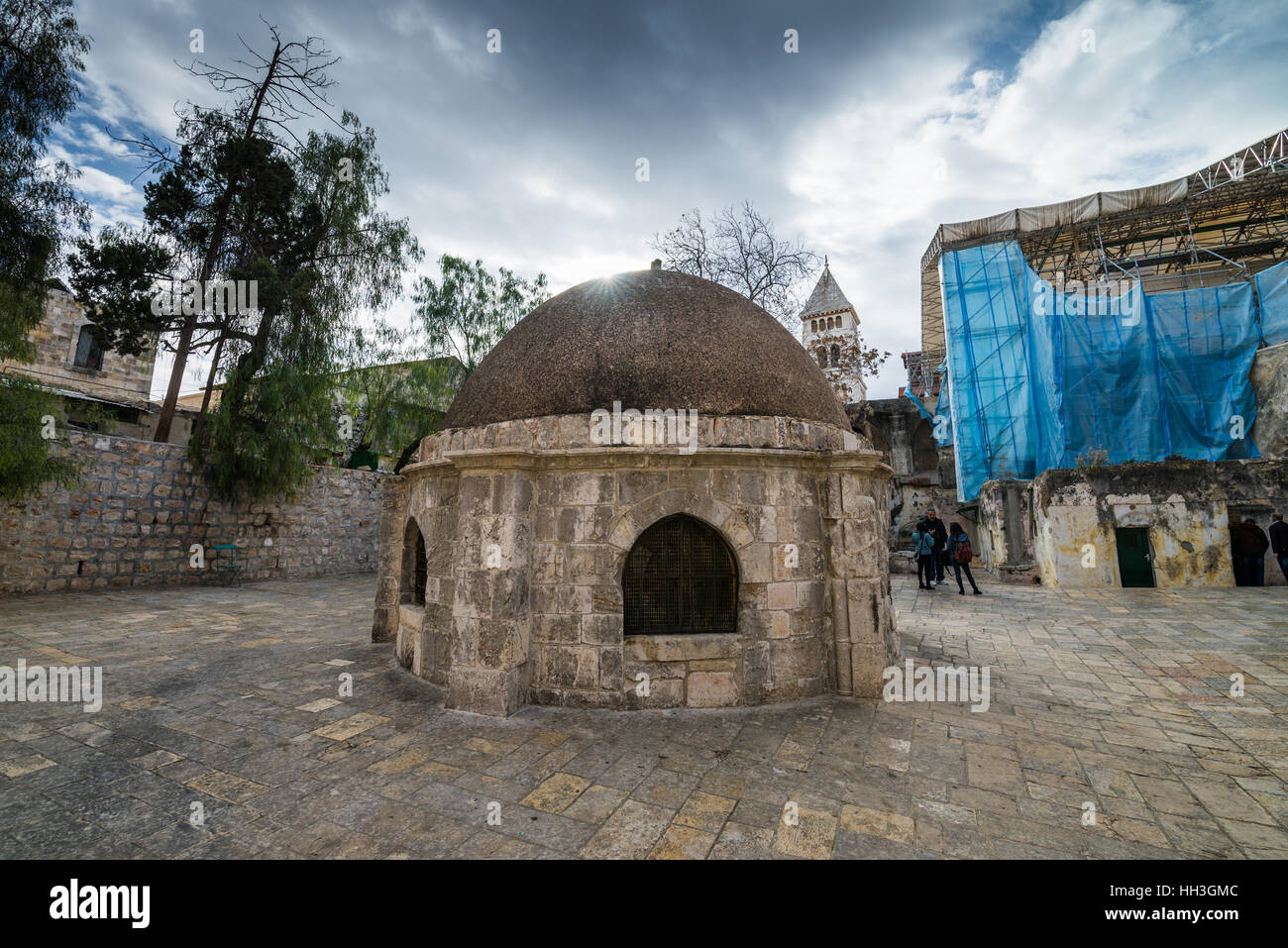 Ethiopian Coptic Monastery, Jerusalem, Israel Stock Photo - Alamy