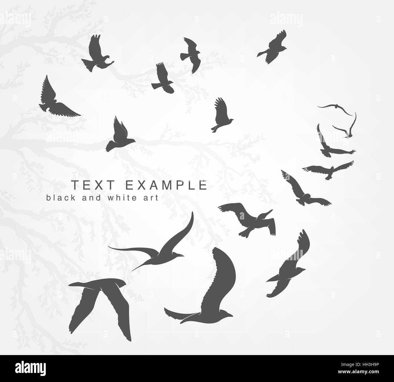 Wild animals birds in natural Stock Vector Images - Alamy