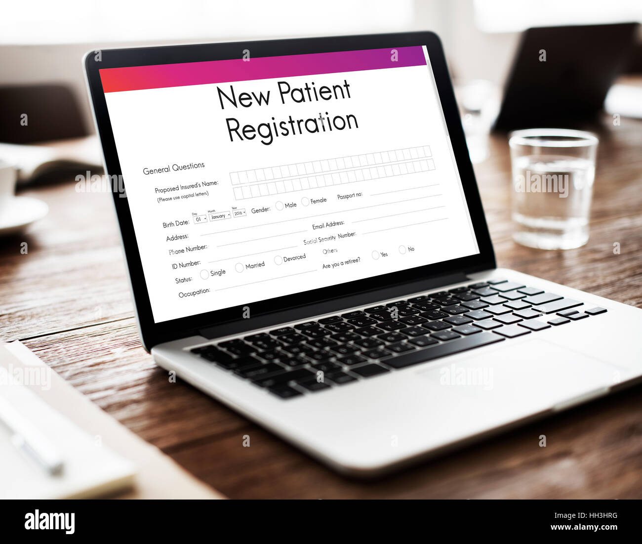 Electronic patient record hi-res stock photography and images - Alamy