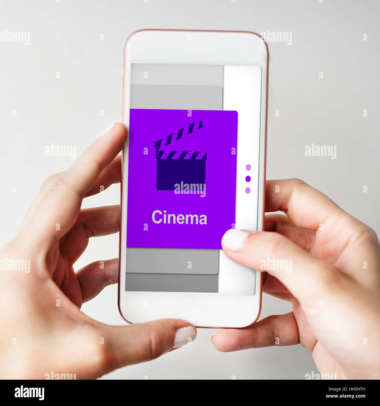 Cinema Media Movies Entertainment Concept Stock Photo - Alamy