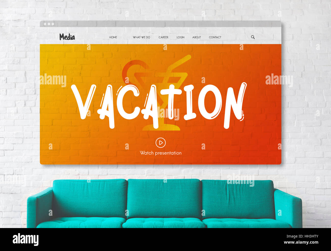 Vacation Break Relax Chill Concept Stock Photo - Alamy