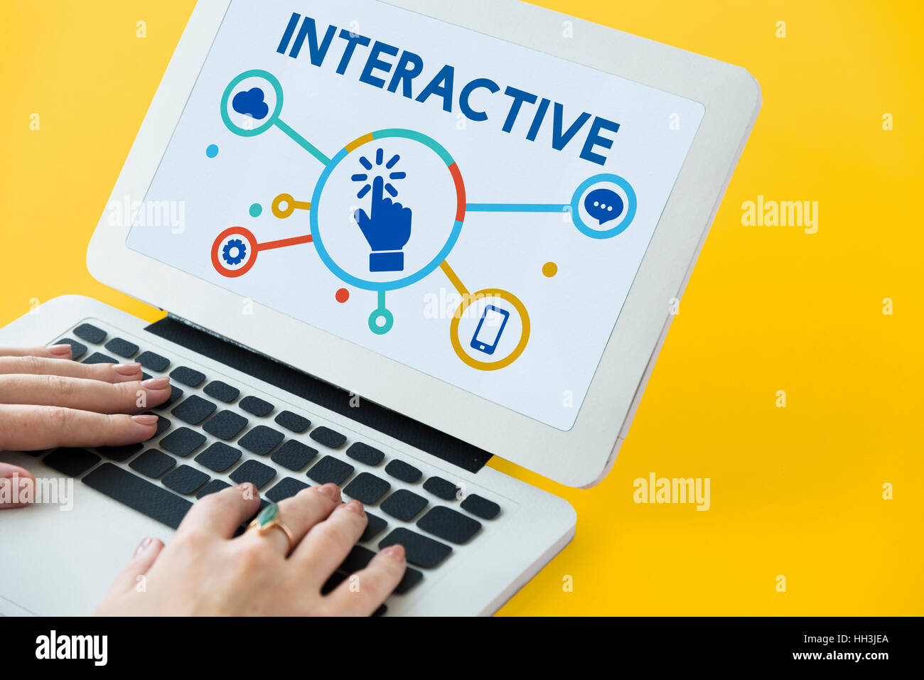 Technology Networking Communication Digital Concept Stock Photo - Alamy