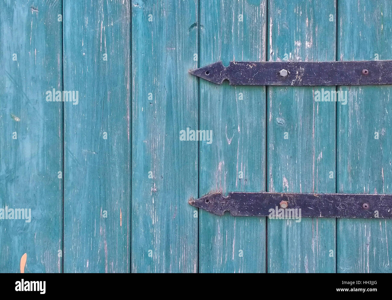 Blue door with details background Stock Photo - Alamy