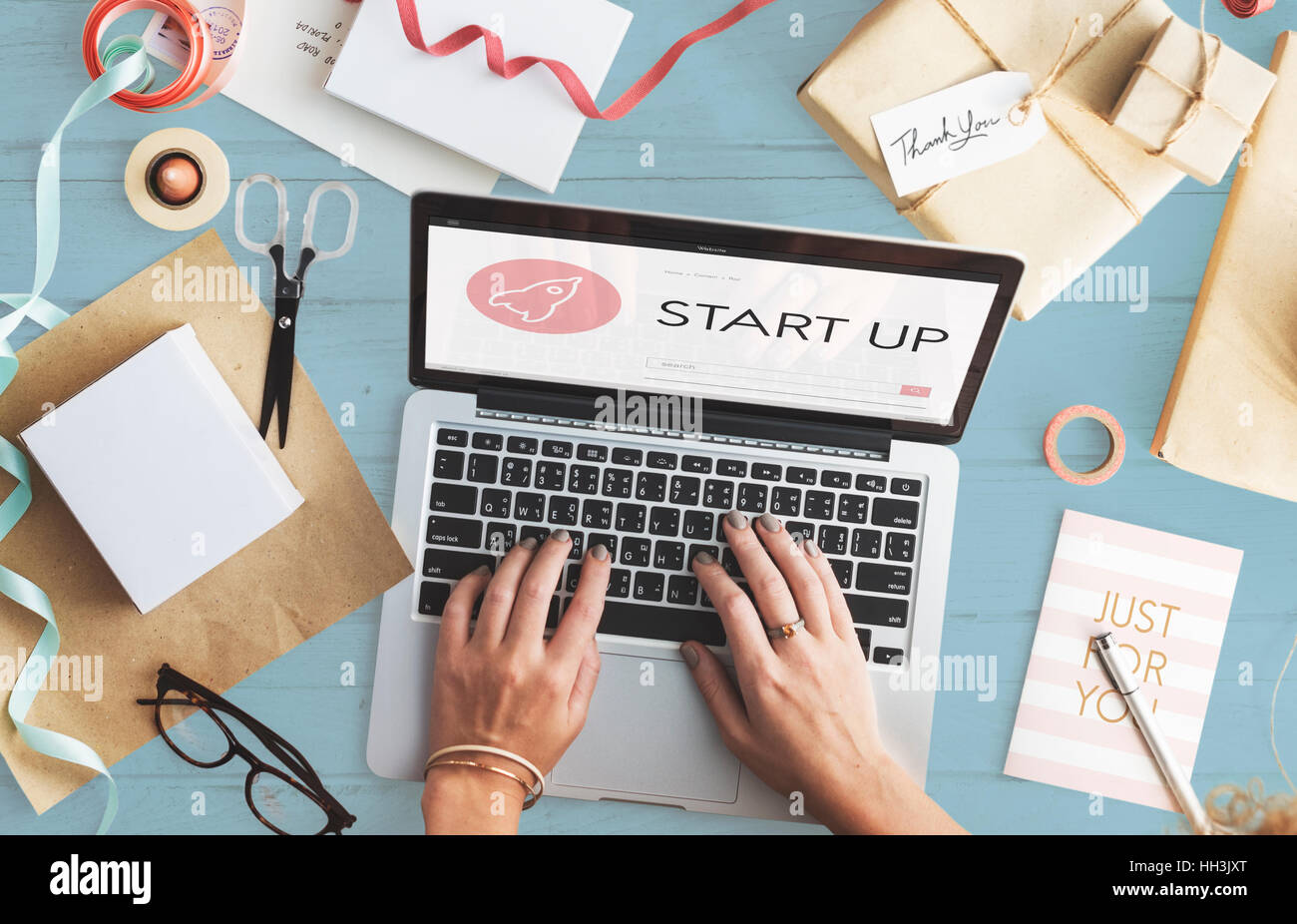 Business Startup Launch Strategy Vision Concept Stock Photo - Alamy