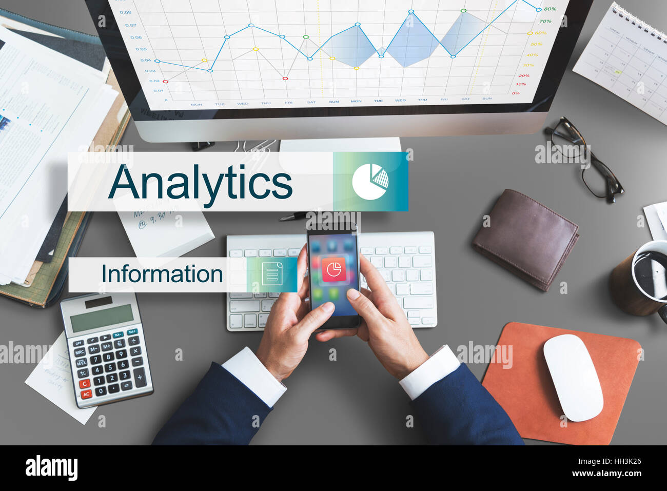 Data Information Analytics Perfomance Concept Stock Photo - Alamy
