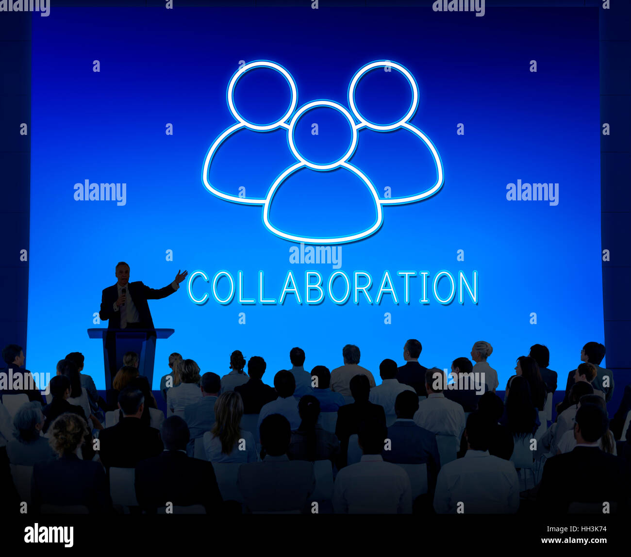 Partnership Teamwork Support Alliance Graphic Concept Stock Photo - Alamy