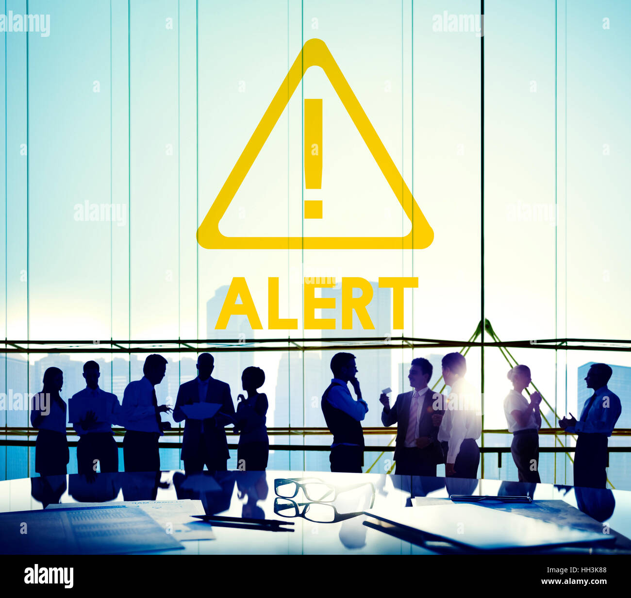 Danger ALert Warning Notification Beeware Reminder Exclamation Concept ...