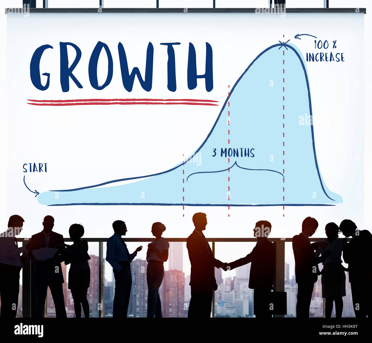 Growth Graph Chart Business Plan Strategy Concept Stock Photo - Alamy
