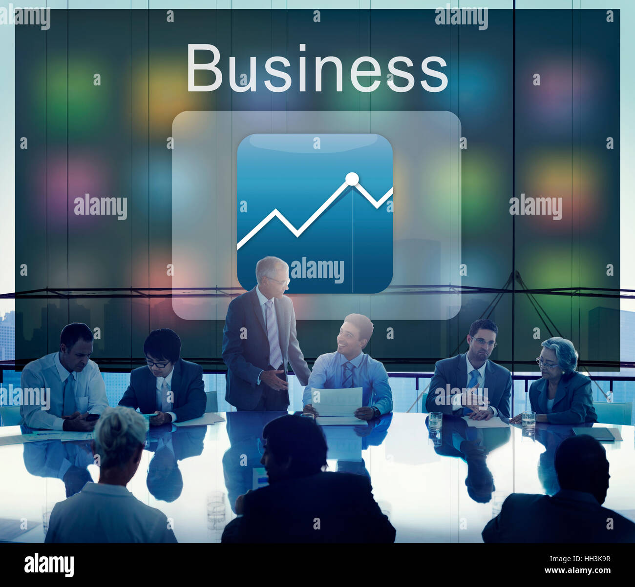 Application Business Communication Graphic Concept Stock Photo - Alamy