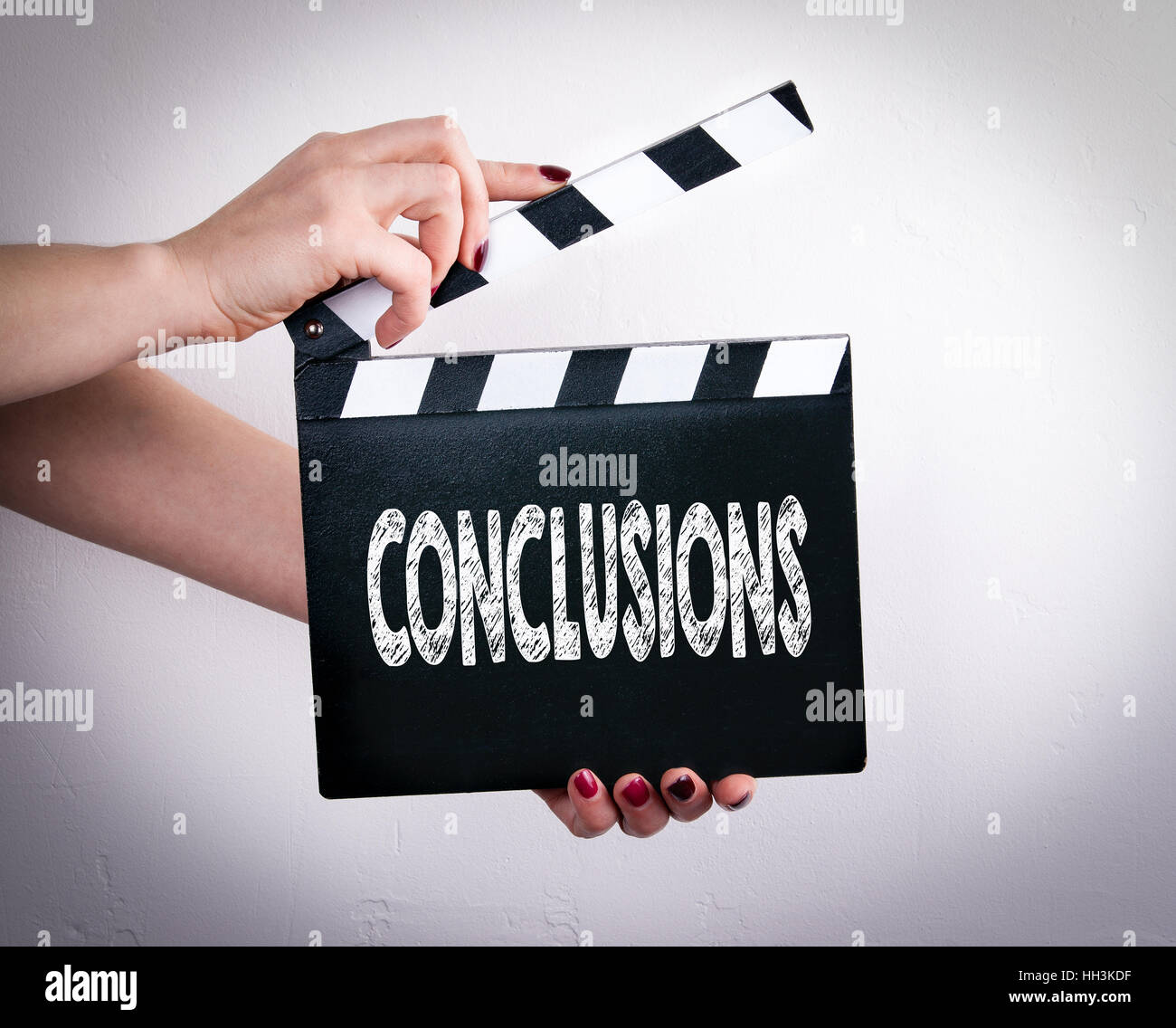 Conclusions High Resolution Stock Photography and Images - Alamy