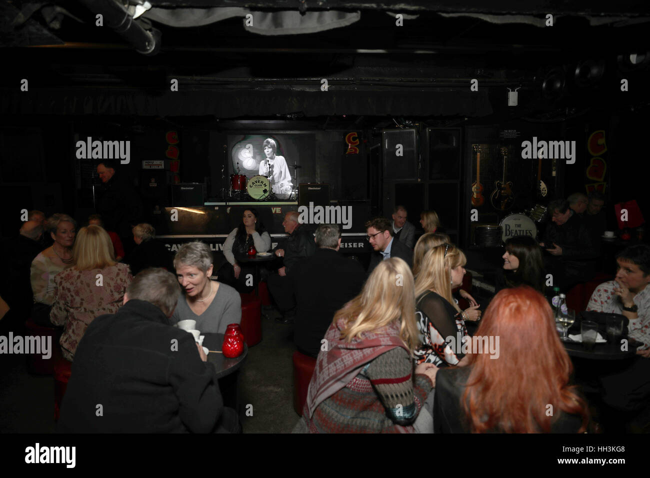 People inside the Cavern Club in Liverpool Stock Photo - Alamy