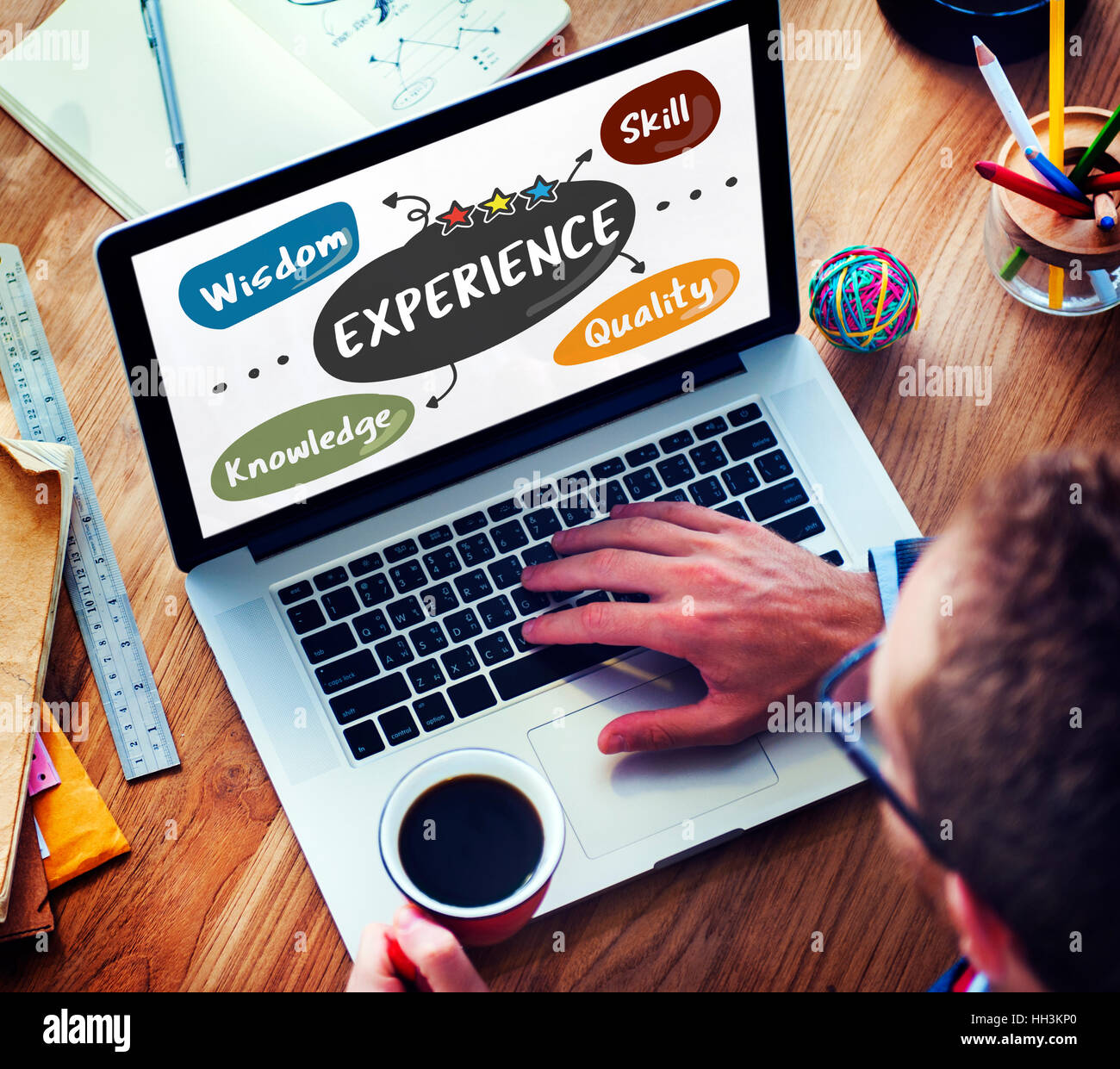 Experience Wisdom Skill Knowledge Quality Learn Concept Stock Photo - Alamy