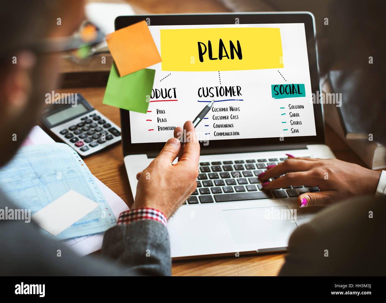 Plan Development Strategy List Process Concept Stock Photo - Alamy
