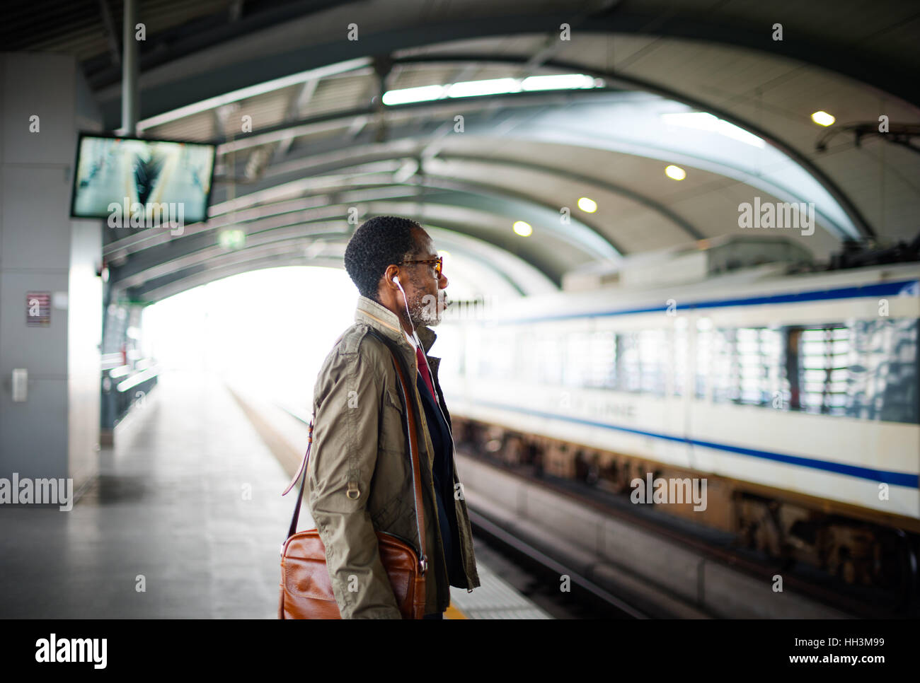 Train Transit Commuter Transportation Urban Concept Stock Photo - Alamy