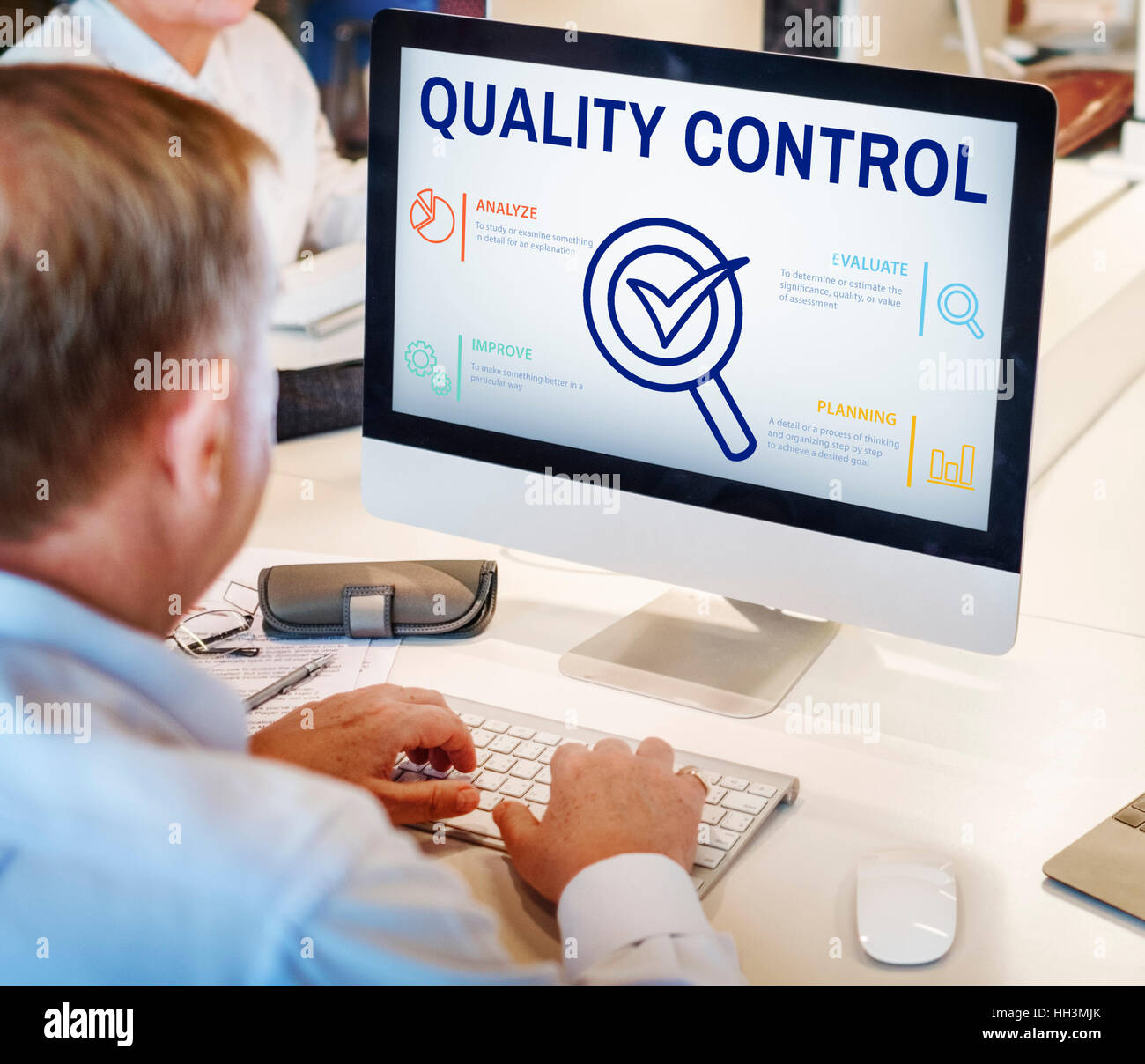 Quality Control Check Product Concept Stock Photo - Alamy