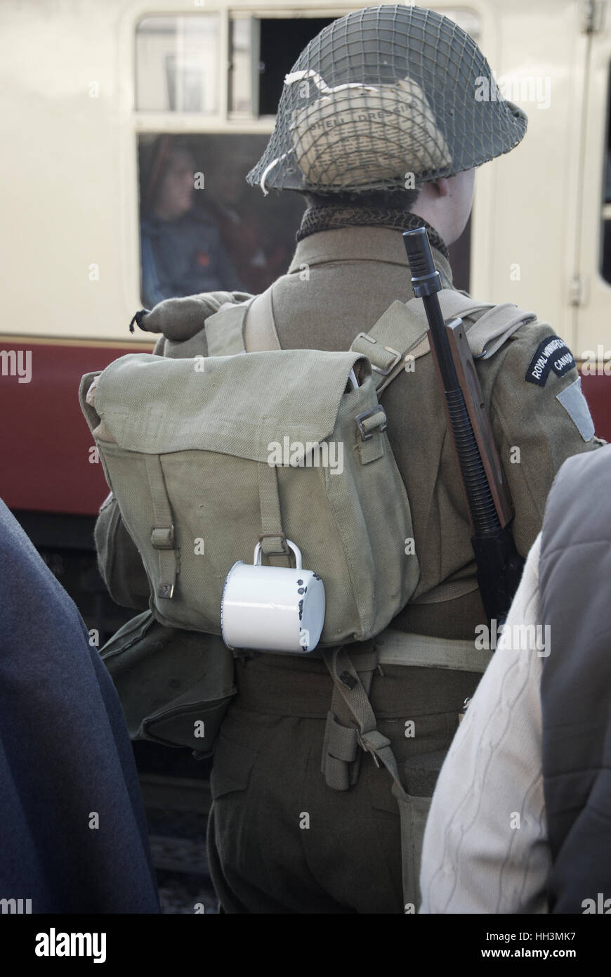 Pickering, North Yorkshire, 1940's Wartime Weekend Stock Photo - Alamy