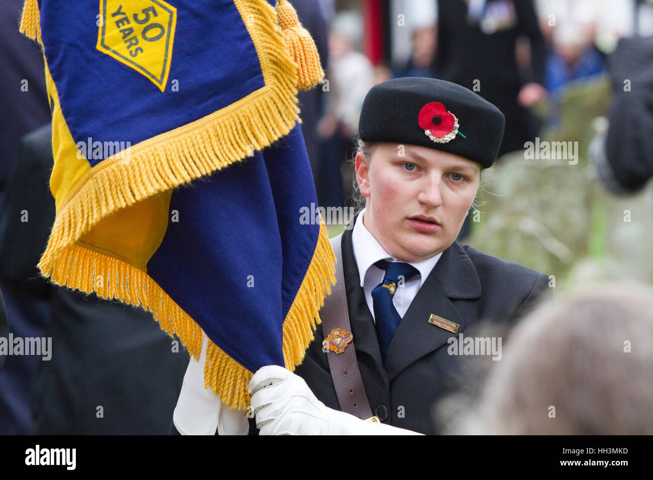 Royal british legion flag hi-res stock photography and images - Alamy