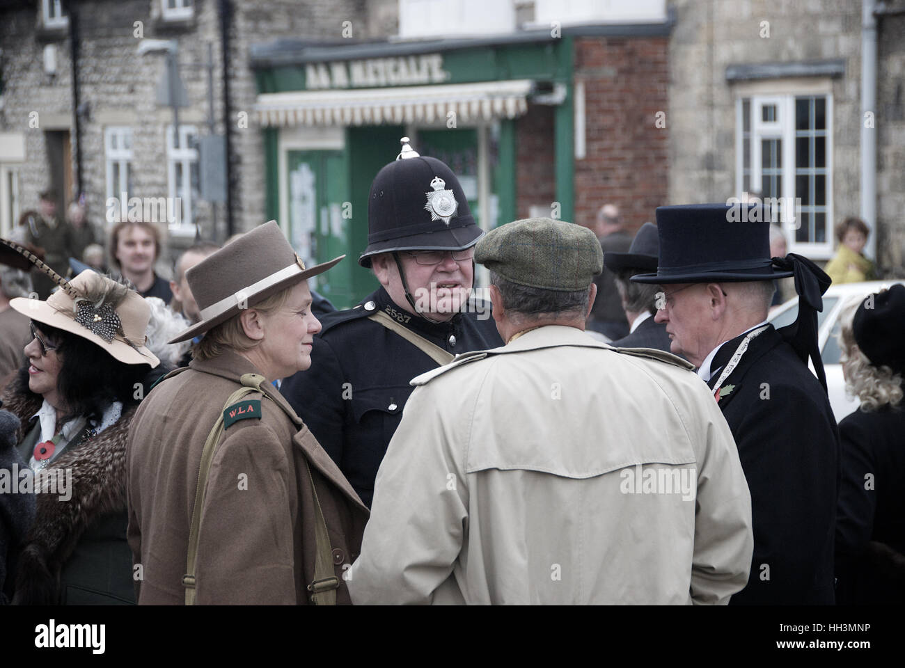 Pickering, North Yorkshire, 1940's Wartime Weekend Stock Photo - Alamy