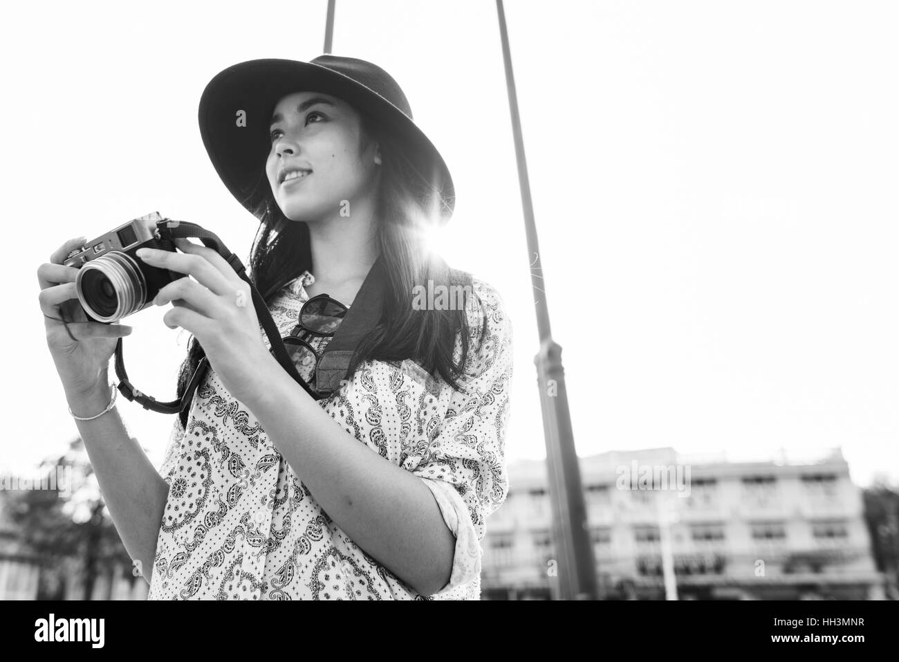 Camera Photographer Inspiration Journey Style Concept Stock Photo - Alamy