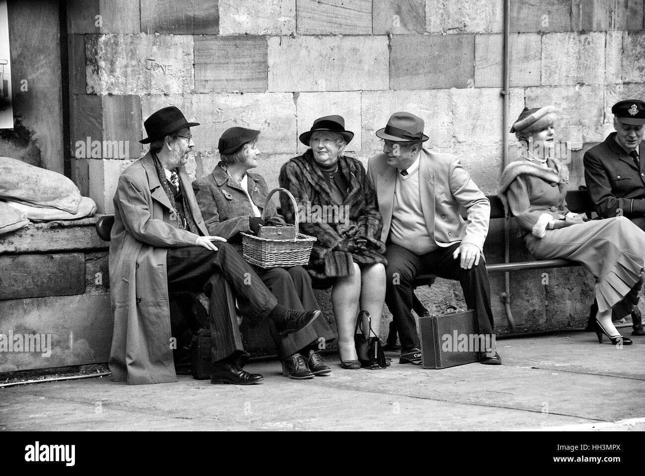 Pickering, North Yorkshire, 1940's Wartime Weekend Stock Photo - Alamy