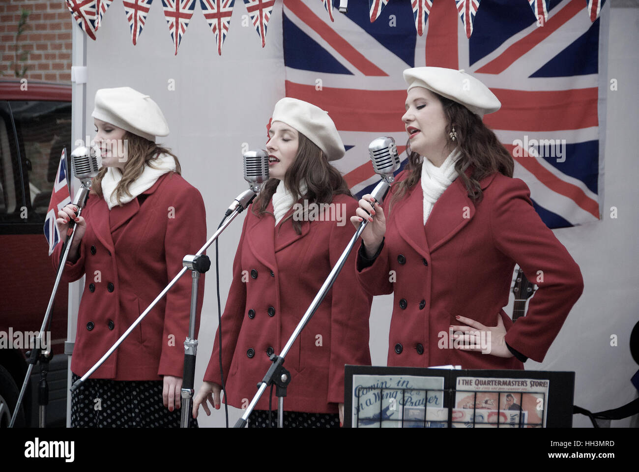 Pickering, North Yorkshire, 1940's Wartime Weekend Stock Photo - Alamy