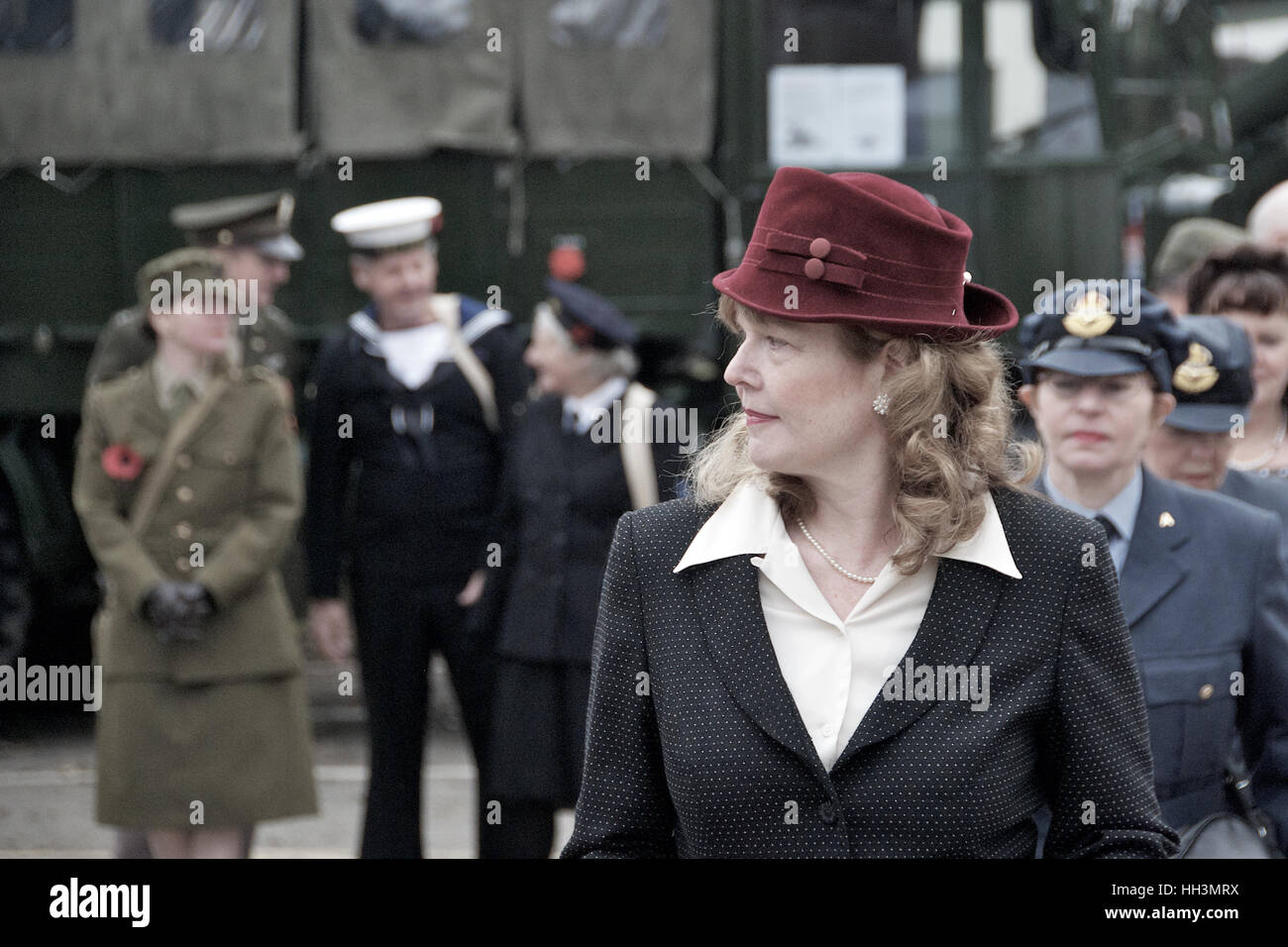 Pickering, North Yorkshire, 1940's Wartime Weekend Stock Photo - Alamy