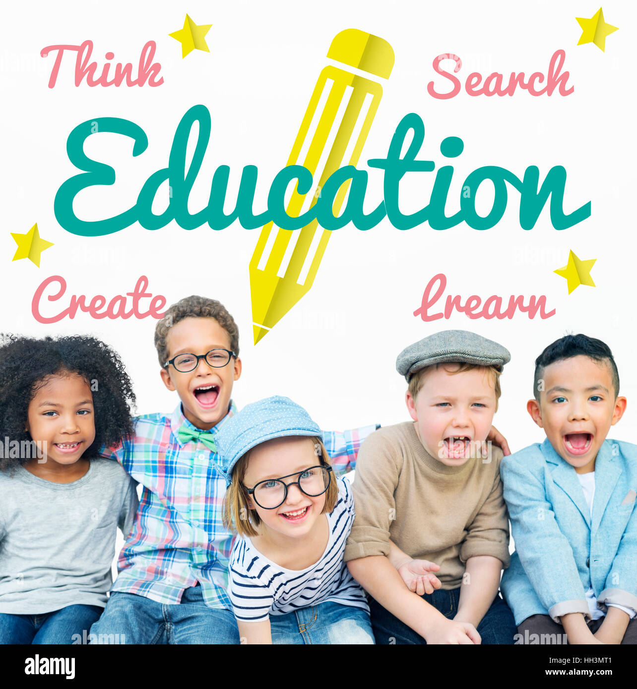 School Knowledge Study Pencil Concept Stock Photo - Alamy