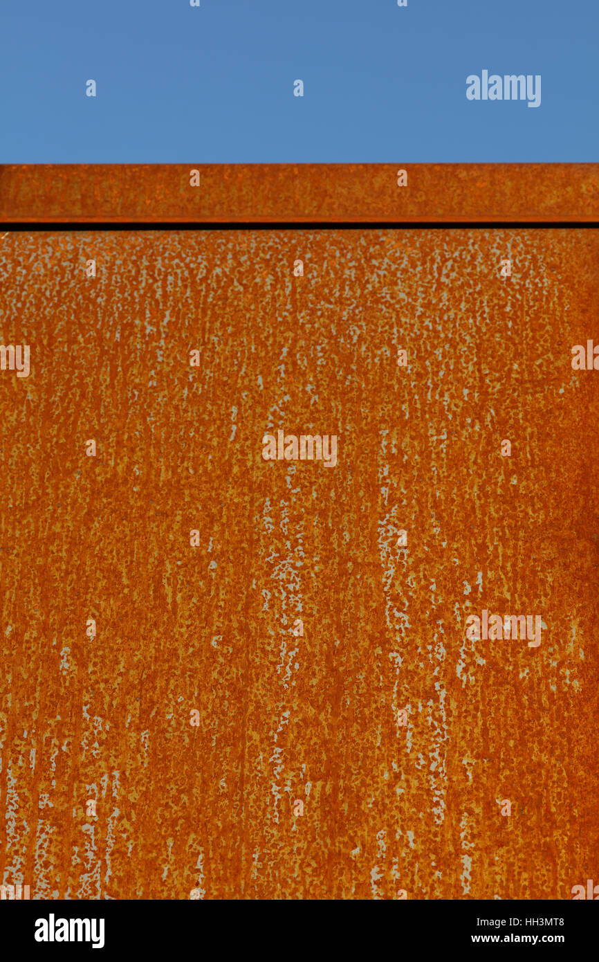 Background rusty metal rust corten steel Stock Photo - Alamy