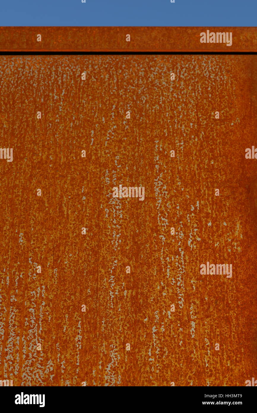 Background rusty metal rust corten steel Stock Photo - Alamy