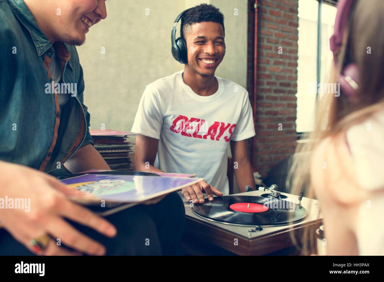 Music Entertainment Lifestyle Media Concept Stock Photo - Alamy