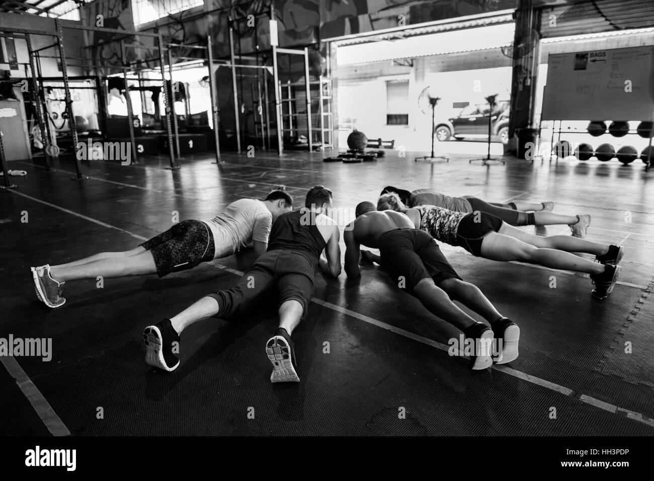 Active People Sport Workout Concept Stock Photo - Alamy