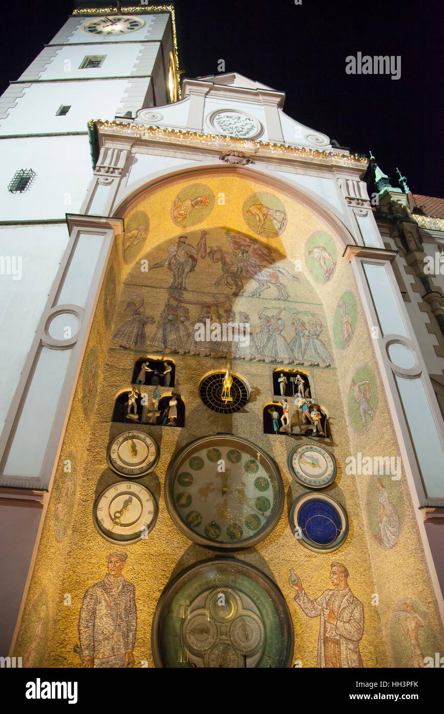 Olomouc clock hi-res stock photography and images - Alamy