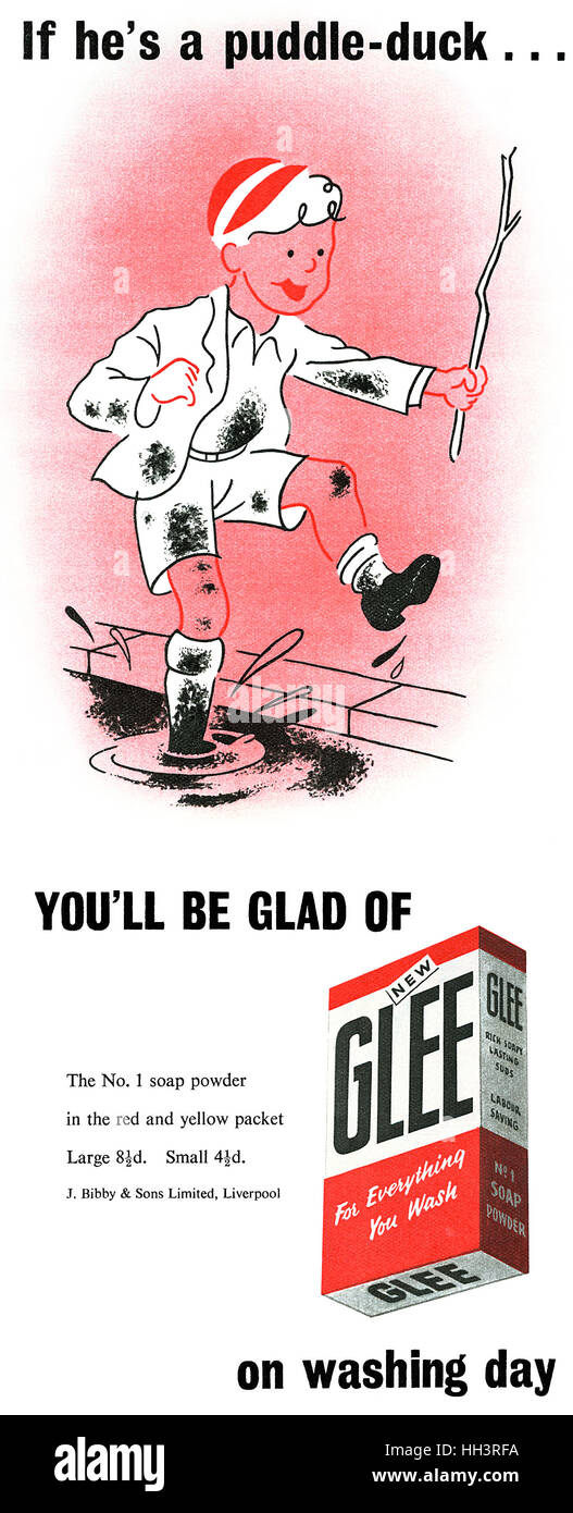 Washing powder advertisement hi-res stock photography and images - Alamy