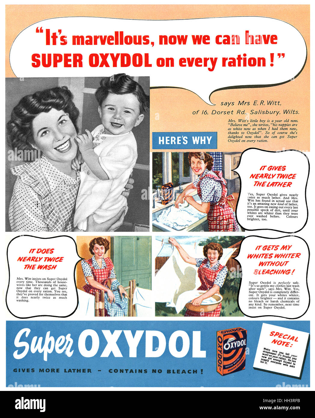 Oxydol hi-res stock photography and images - Alamy