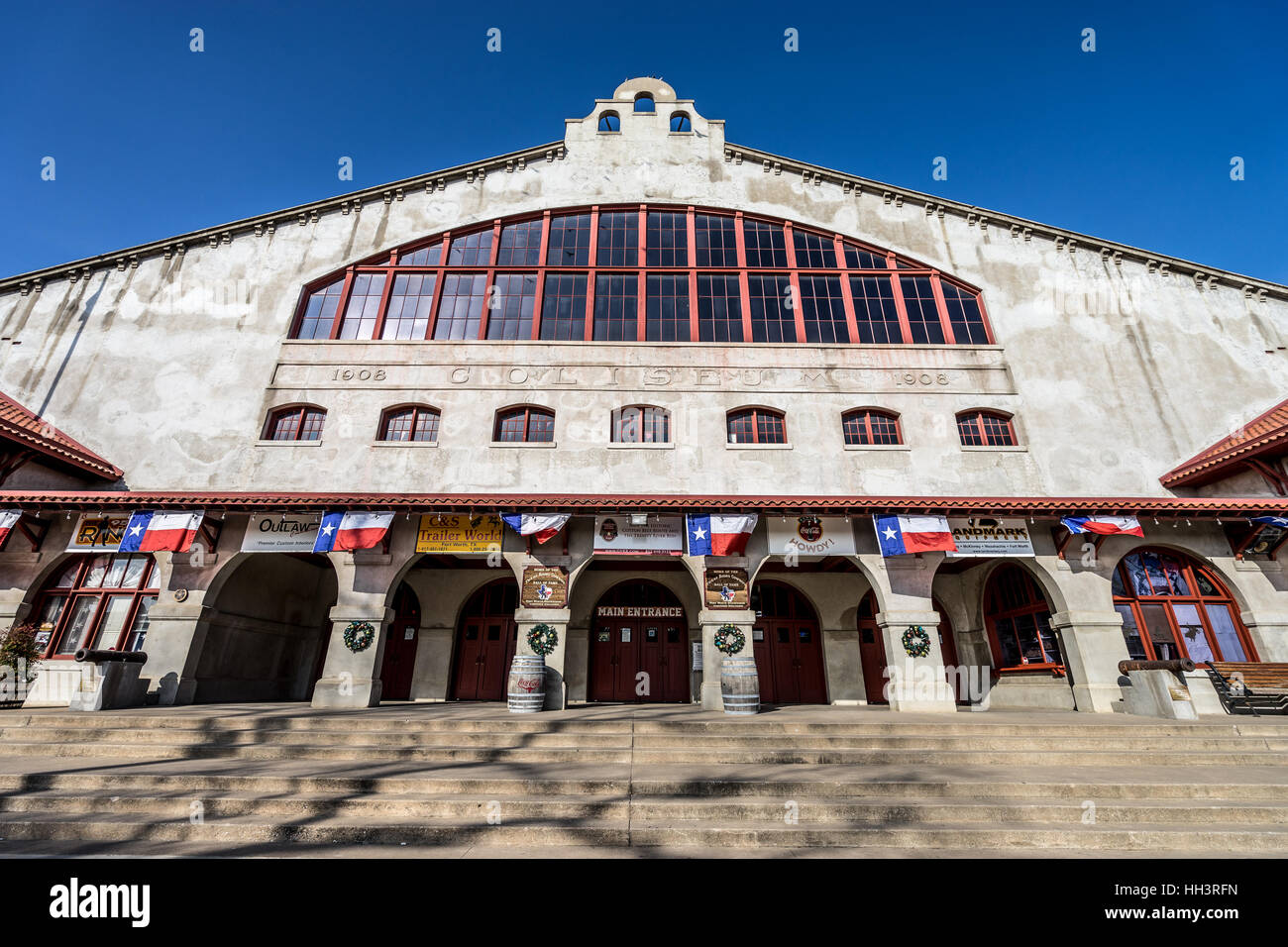 December 25,2015 Fort Worth, Texas: the Cowtown Coliseum at the ...