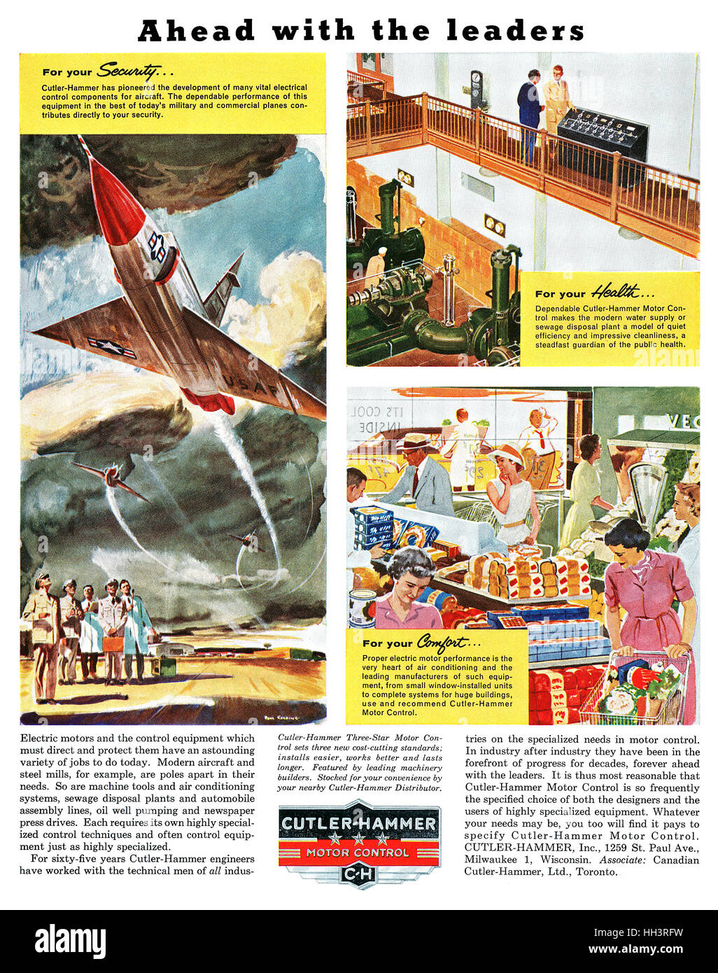 1950s supermarket ad hi-res stock photography and images - Alamy