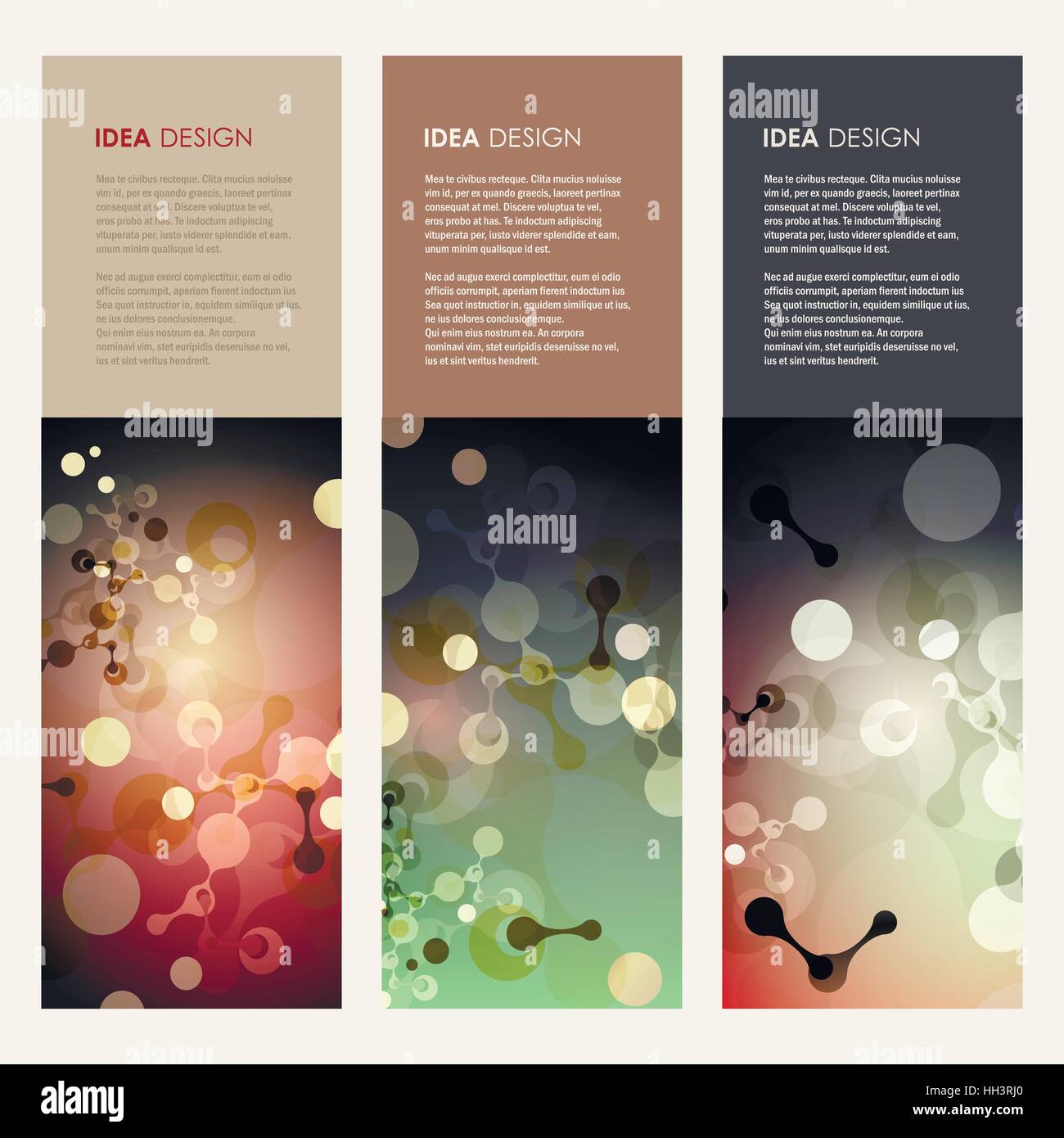 Vector molecules background Stock Vector Image & Art - Alamy