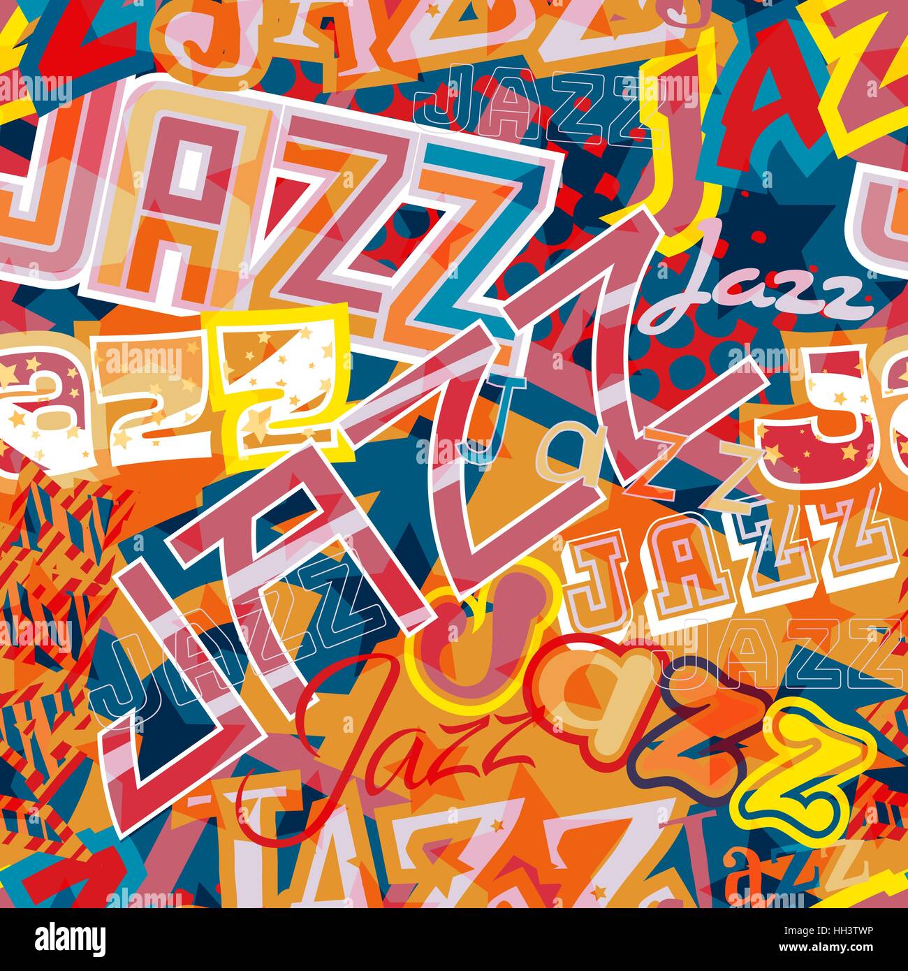 Jazz illustration Stock Vector Images - Alamy
