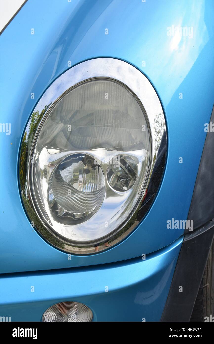 Headlamp chrome hi-res stock photography and images - Alamy
