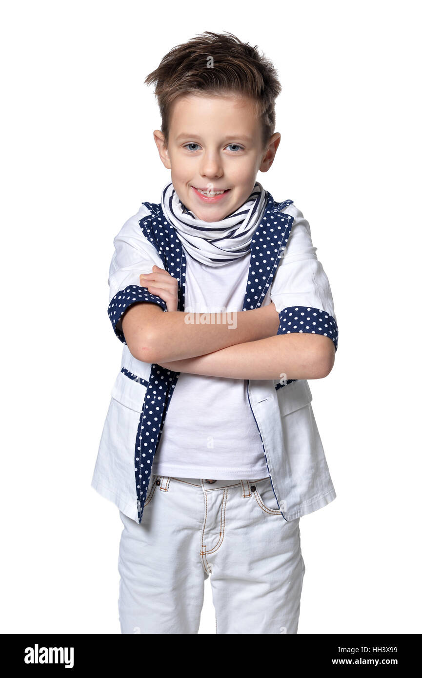 Smiling little boy Stock Photo - Alamy