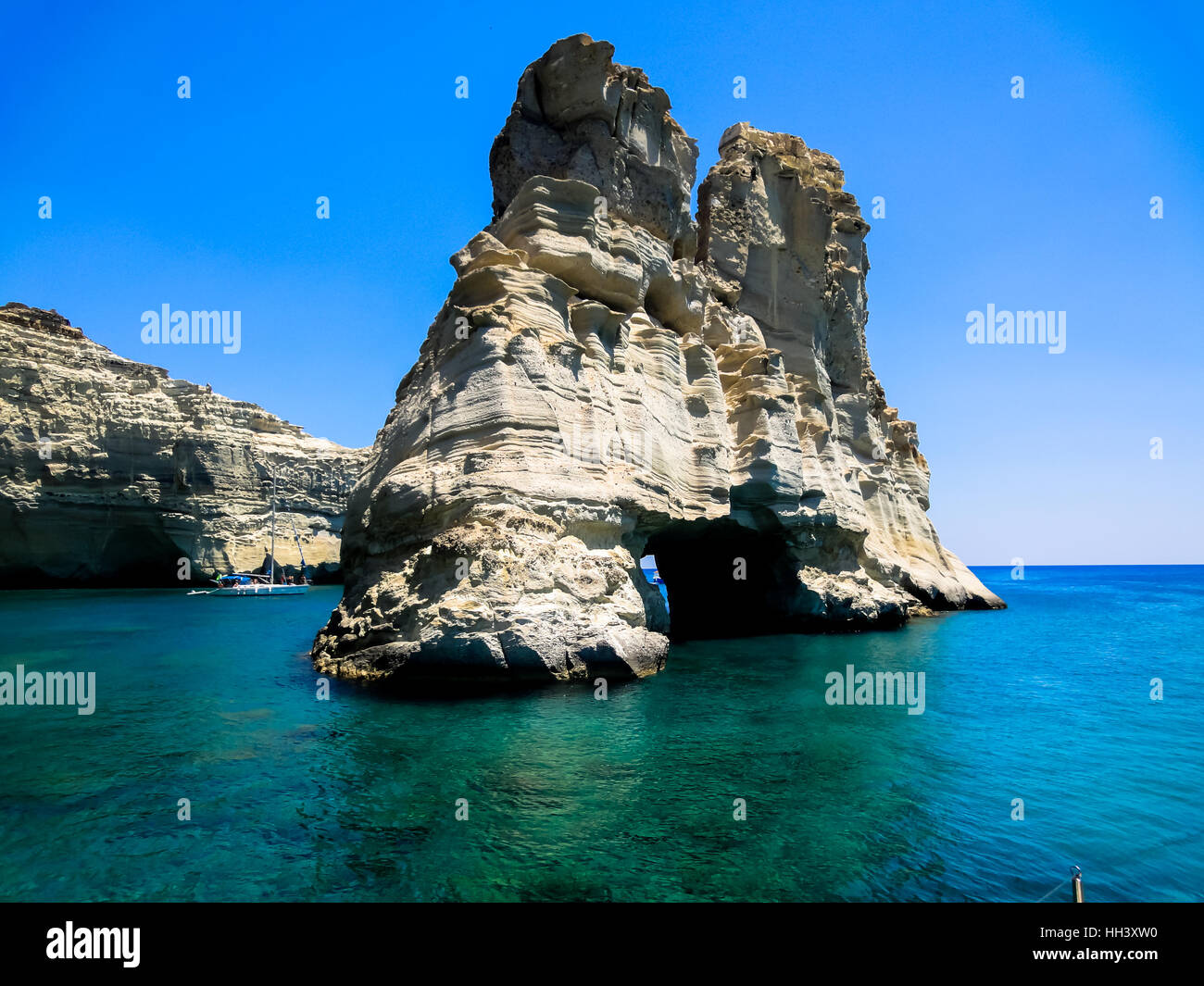 Milos greece hi-res stock photography and images - Alamy