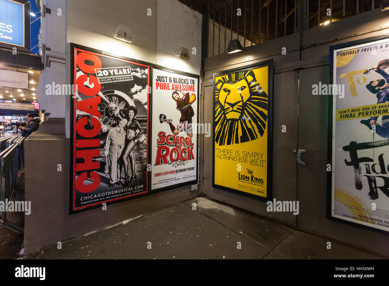 Broadway show poster hi-res stock photography and images - Alamy