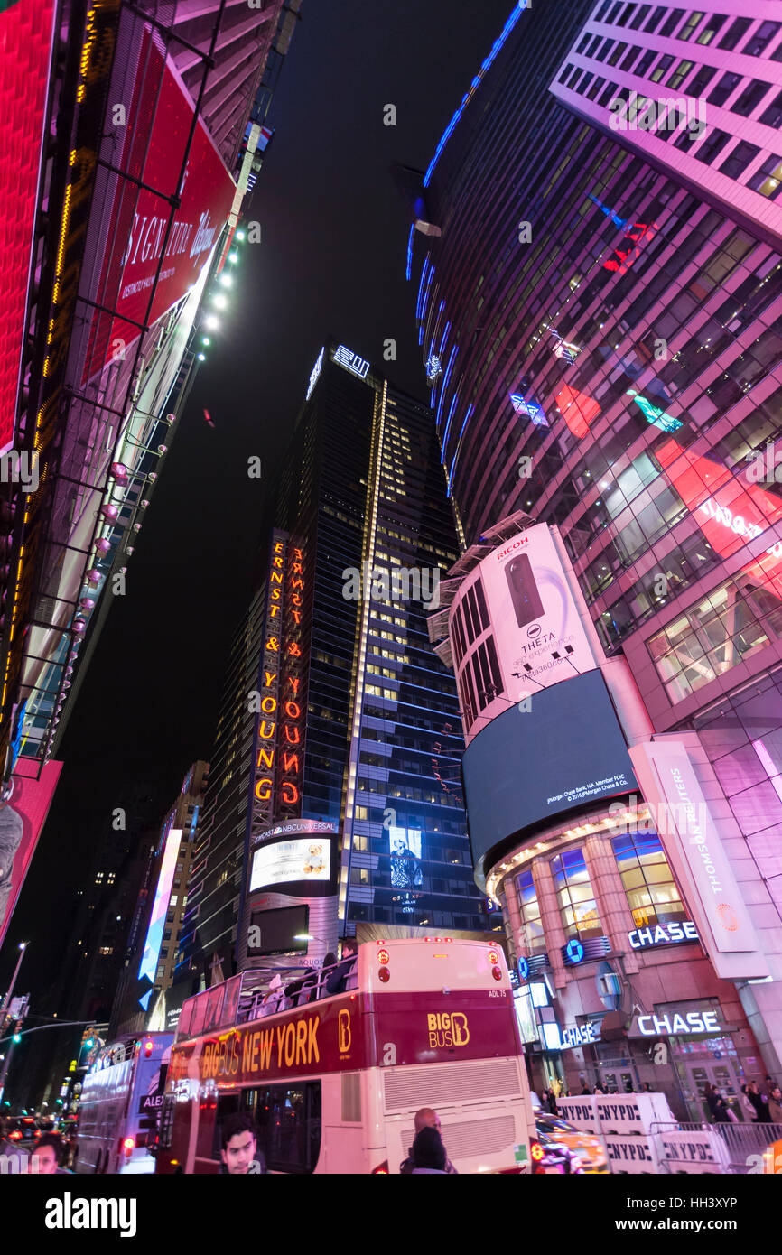 Times Square Neon Advert High Resolution Stock Photography and Images ...