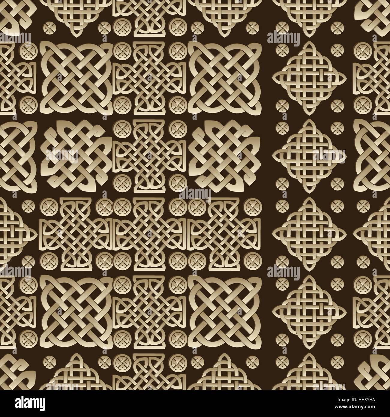 Celtic knot seamless pattern Stock Vector Image & Art - Alamy