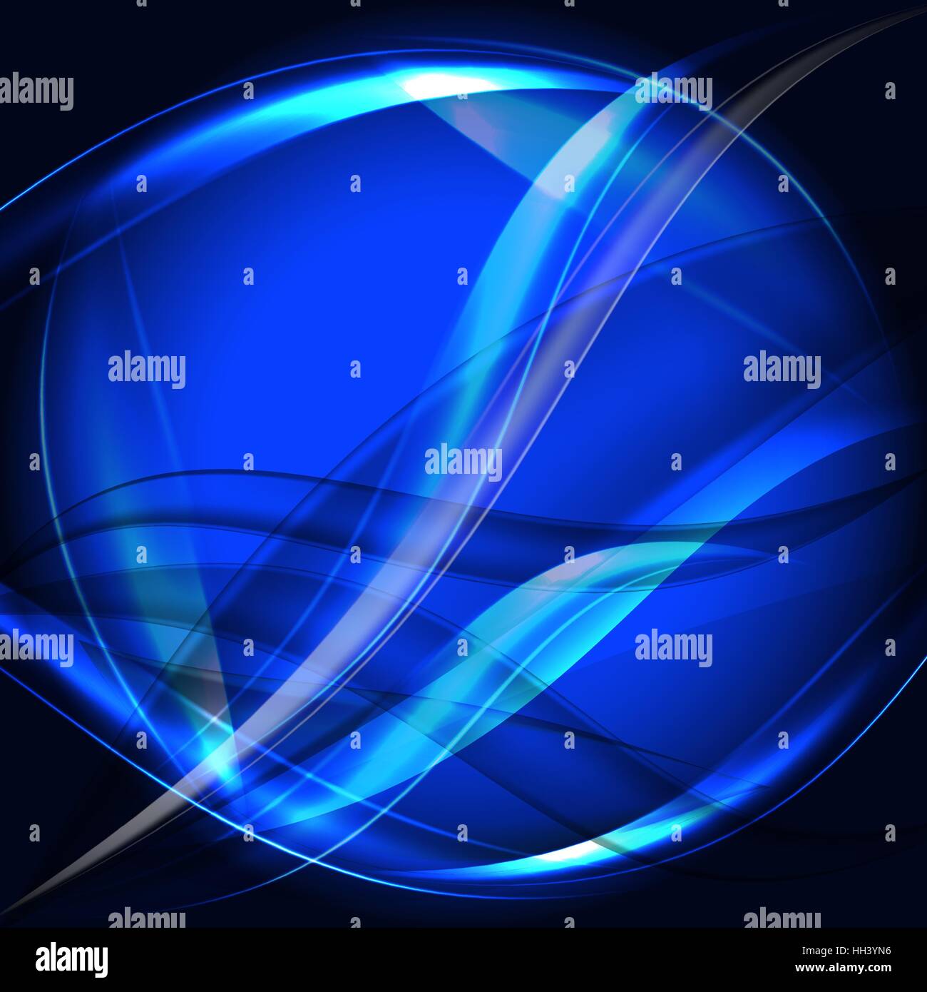 Blue Abstract Art Background. Vector Illustration Stock Vector Image ...