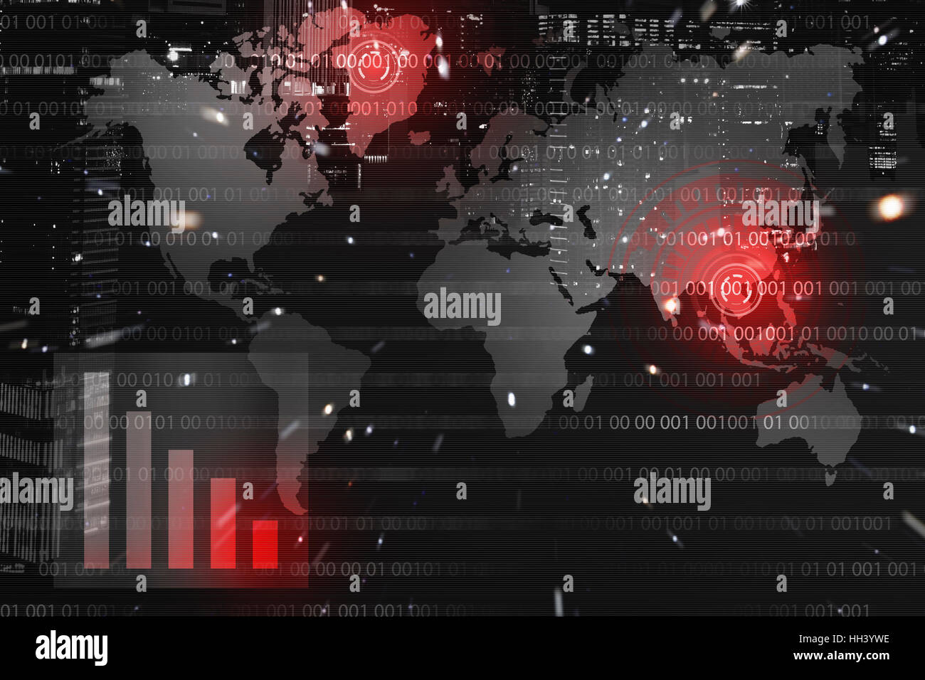 Modern virtual screen background Stock Photo - Alamy